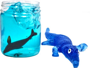 Saffronworld Magical Jelly Expendable Crocodile With Jelly Jar Toy-2 ...