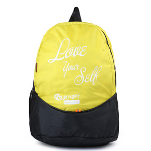 REDCRAFT Casual Backpack College School Bag Yellow 40 L Laptop Backpack ...