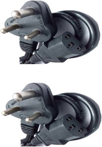 SQUAD Power Cord 1.5 m Pack of 2 Executive copper inside high quality ...