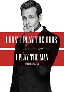 Suits TV Series Quote Poster for Room & Office (13 Inch X 19 Inch ...