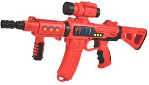HALO NATION All in 1 PUBG Gun Toy Magnetic Acousto Optic Gun Toy With ...