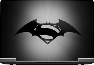 Gallery 83 batman superman laptop skin sticker 15.6 inch, dell, lenovo ...