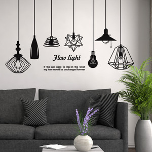 new way decals 2 cm various flow of lights design Removable Sticker ...