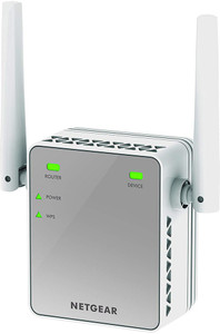 NETGEAR EX2700 N300 Wi-Fi Range Extender (White) Wireless Router 2.4 ...