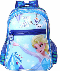 Flipkart.com | Disney Frozen Icy Magic Big Zipper School Bag 46 cm ...