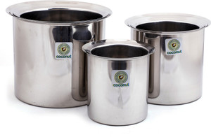 COCONUT Steel Milk Container - 1000 ml, 4000 ml, 1500 ml, 2500 ml, 3000 ...