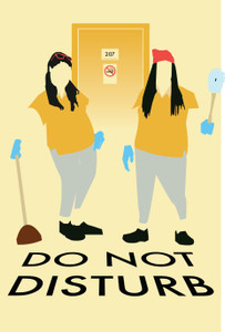 DO NOT DISTURB WARNING WALL POSTER STICKER FOR BEDROOM,LIVING ROOM ...