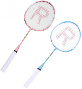 labh traders lb kids racket Blue Strung Badminton Racquet - Buy labh ...