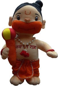 Babyjoys Lord Baal Hanuman Hindu Idol Soft Toy (Pack of 1) - 50 cm ...