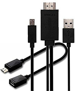 ABC WARRIORS MHL Cable 2 m MHL to HDMI Media Adapter Kit 6.5 Feet (2M ...