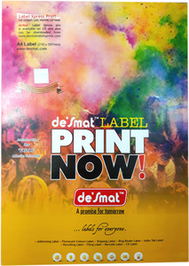 DESMAT Majestic Basket A4ST36 Labels Sticker For Laser, Inkjet ...