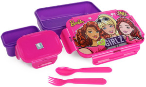 Flipkart.com | BARBIE Girlz Plastic Lunch Box 1 Containers Lunch Box