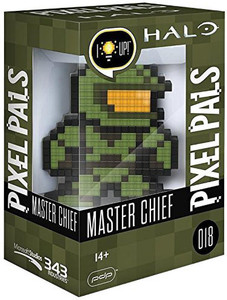Pdp Pixel Pals Halo Master Chief Collectible Lighted Figure 878-034-NA ...