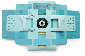 FOLDSCOPE Basic Plus Kit - 100% Genuine DIY Microscope Kit with one ...