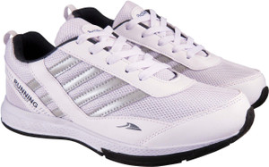 action Synergy Men's SRF0095 White/Silver Phylon Sole Sports Walking ...