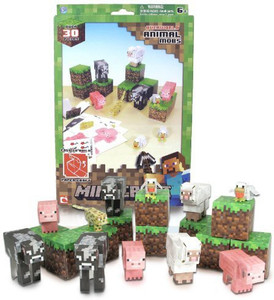 Minecraft Papercraft Animal Mobs Set (Over 30 Pieces) - Papercraft ...