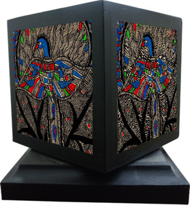 Flipkart.com | Blue Barrows 1 Compartments Wooden Pen Stand - Pen Stand