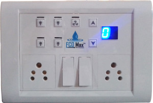 ECOMAX ECOMAX REMOTE CONTROLLED SWITCHBOARD FOR 4 LIGHTS & 1 FAN ...