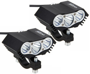 Bikers World 3 Led Owl Projector Light High Low Flash Fog Switch 02 ...