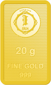IBJA Gold Investment 24 (999) K 20 g Gold Bar Price in India - Buy IBJA ...