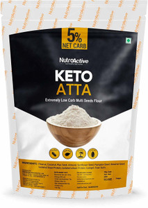 NUTROACTIVE Keto Atta (Net Carb 5%) Extremely Low Carb Flour - 750gm ...