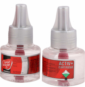 Good Knight Activ+ Liquid Refill, 45ml (Pack of 2) Red Mosquito ...
