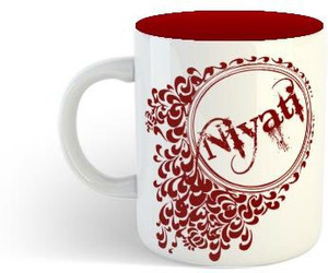 Gen7 Name "Niyati"Printed Ceramic Coffee.Gift For Friend, Brother ...