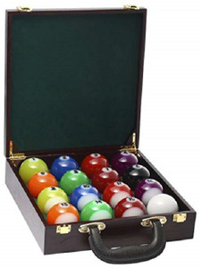 JBB Combo of Pool Ball Set with Ball case JBBPB&BC Pool, Billiards Cue ...