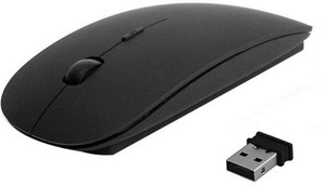 BOSS Ultra Slim Wireless Mouse 2.4 GHz Wireless Ambidextrous Optical ...