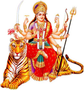 poojan sudha Mata Rani Durga Poster in 12 * 18 Ink 18 inch x 12 inch ...
