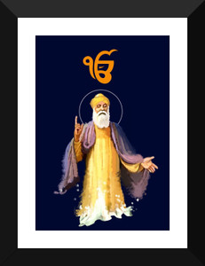 Ik Omkaar - Mool Mantar - Guru Nanak Dev Ji - Sikh Guru - Small Poster ...