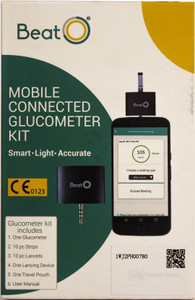 BeatO Glucometer Kit with 10 Test Strips Glucometer Price in India ...