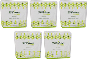 Freshee 50 Sheets 1 ply Virgin fiber Tissue in Pack of 5 Value Plus ...