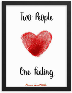 Thought Frame - Two People - One Feeling, Live Your Thought, Gift a ...