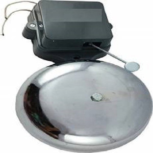 DRMS STORE Electric Industrial Gong Bell (12 Inch, 300 mm, Steel and ...