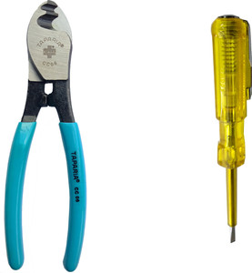 TAPARIA CC-06 cable cutter 6 inch and 813 tester pack of 2 home tool ...
