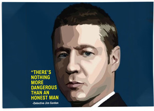 Detective Jim Gordon Motivational Wall Posters Paper Print ...