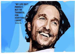 Matthew Mac Motivational Wall Posters Paper Print - Personalities ...