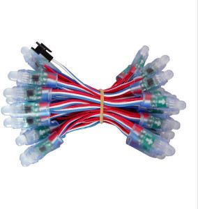 TRP Traders 50 LEDs 3.66 m Multicolor, Transparent Flickering Strip ...