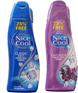 NICE COOL lavender&cl powder pack of 2 - Price in India, Buy NICE COOL ...