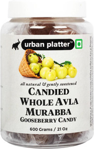 urban platter Candied Whole Avla Murabba (Gooseberry Candy), 600g ...