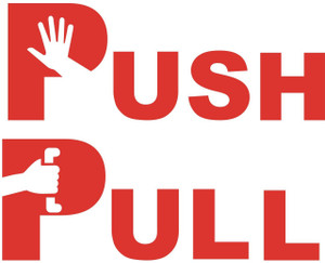 signEver Push Pull Sign Sticker For Glass Door Home Office Hospital ...