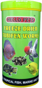 HELLO PETS Tubifex worms 0.1 kg Dry Young, Adult Fish Food Price in ...