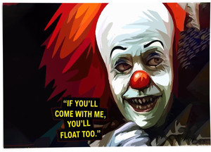 Pennywise Motivational Wall Posters Paper Print - Personalities posters ...