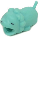 Trendal Mint Green Lion Animal/Cartoon Cable Protector Cable Protector ...