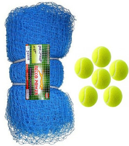 Netco Power 30Feet X 10Feet Nylon Cricket Practice Net with 6 Cricket ...