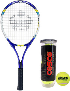 COSCO Tennis Racket Kit- (1 Max Power Racket "Senior", 1 Box ...