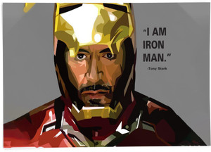 Tony Stark 1 Motivational Wall Posters Paper Print - Personalities ...