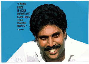 Kapil Dev Motivational Wall Posters Paper Print - Personalities posters ...