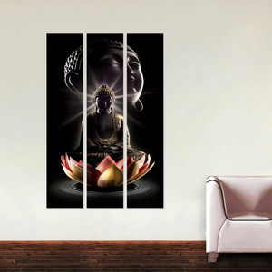 Impression Wall 61 cm Bhagwan Buddha Cutout Self Adhesive Sticker Price ...